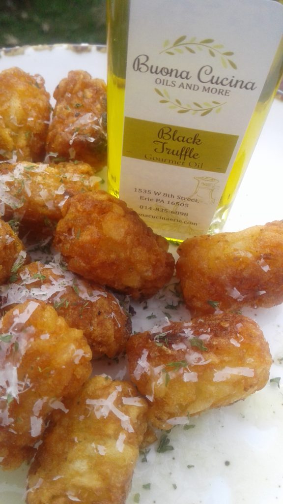Parmesan Truffle Tater Tots | Buona Cucina