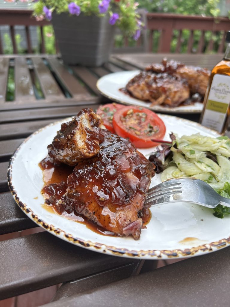 Raspberry Balsamic Glazed Chicken | Buona Cucina