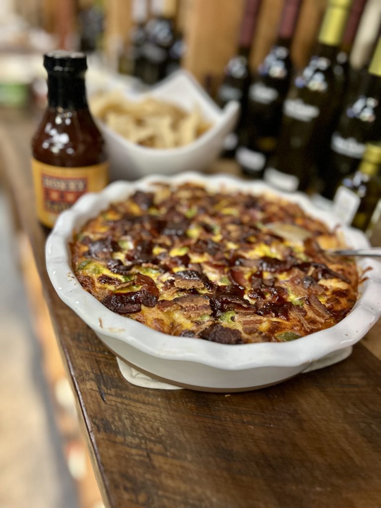 BBQ Chicken Bacon Dip Delight | Buona Cucina Oils and More